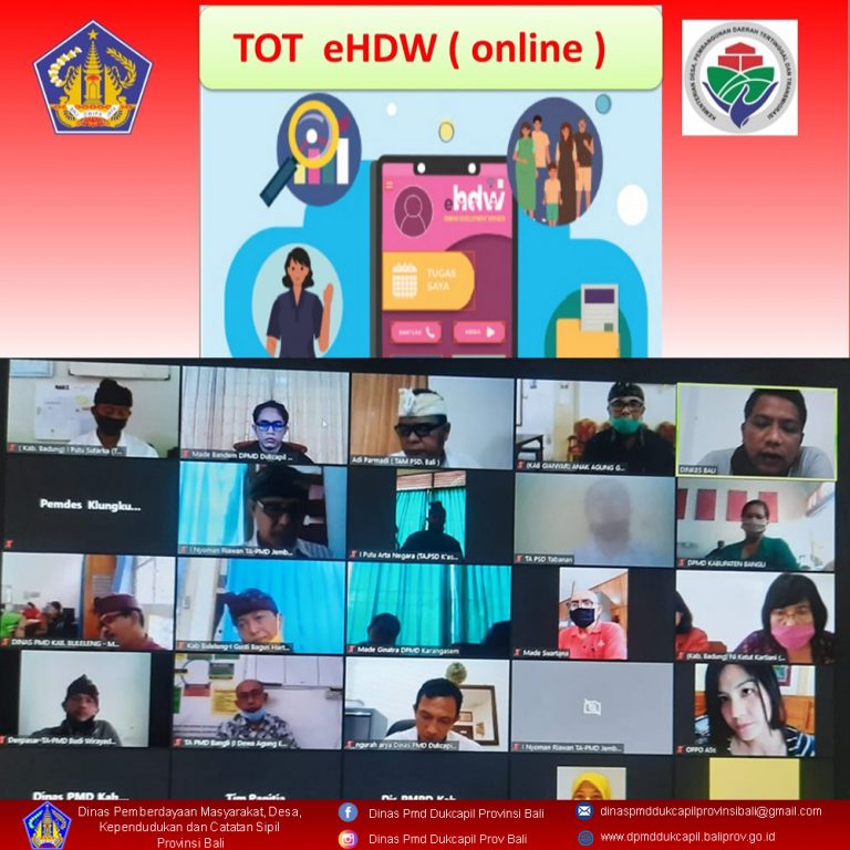 TOT APLIKASI eHDW